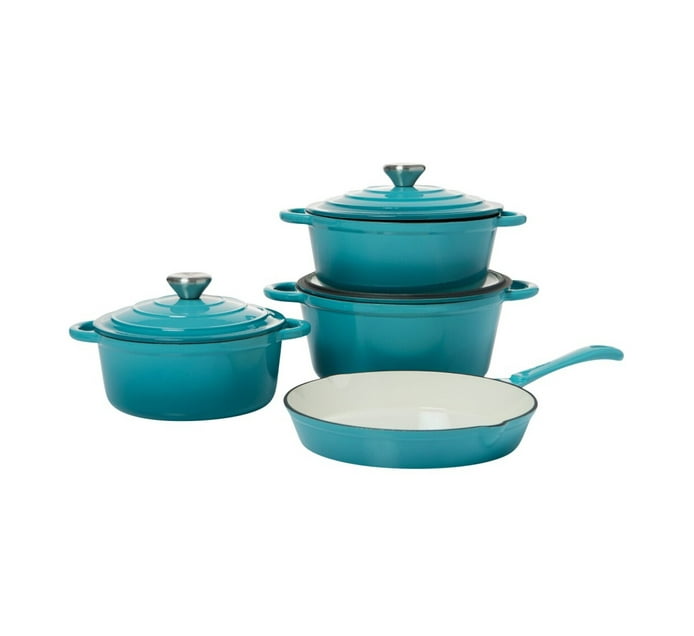 Totally Home 7 PIECE Cast Iron Cookware Set | Makro