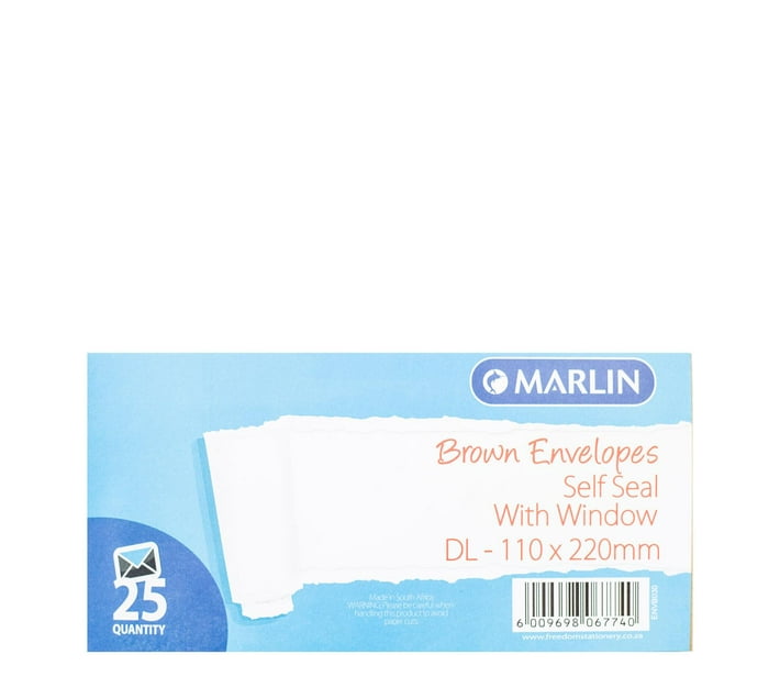 Someone’s in a Makro Envelopes DL Brown with Window Self Seal 500's Mood
