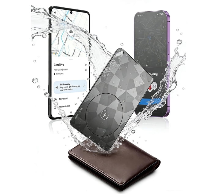 Buy Granty 2026 Wallet Tracker Card (iOS and Android) Slim Tracking ...