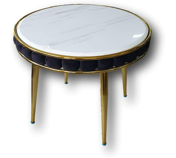 SLEEMON FURNITURE 1 Metal 4 Seater Dining Table (Finish Colour ...