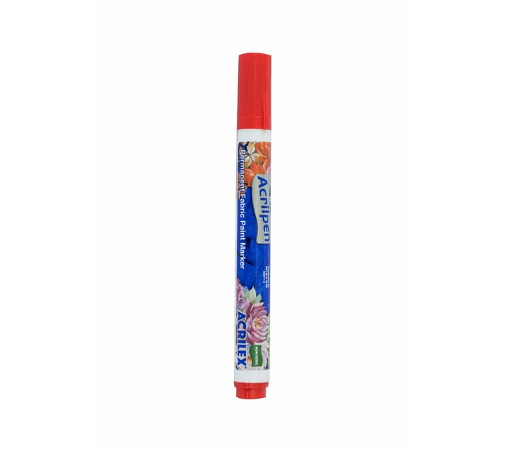 Someone’s in a Makro Fabric Marker - Fire Red Mood