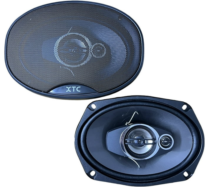 XTC DB6900 Coaxial Rear Deck Mounted Oval Car Speaker (850 W) | Makro