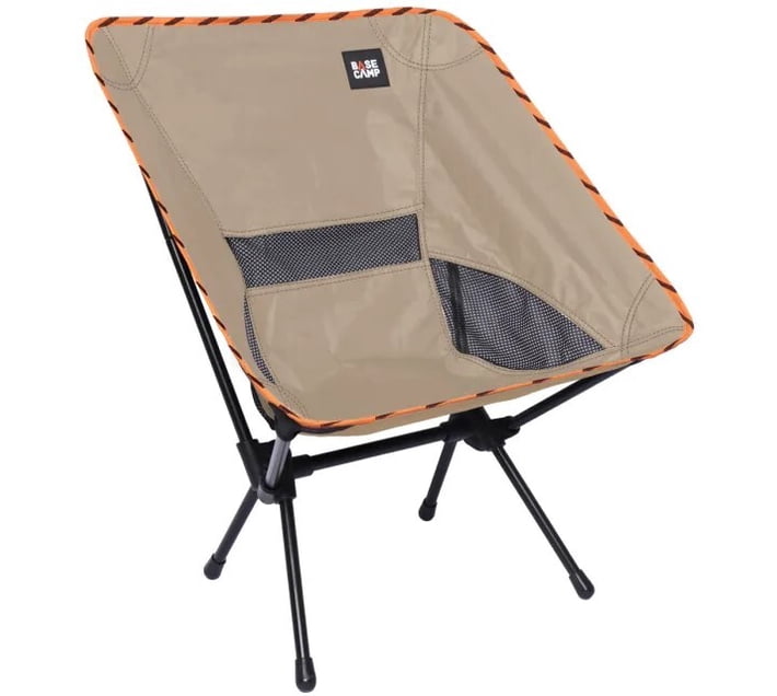 base camp V0404527 Mesh Folding Chair (brown, 1, Pre-assembled) | Makro