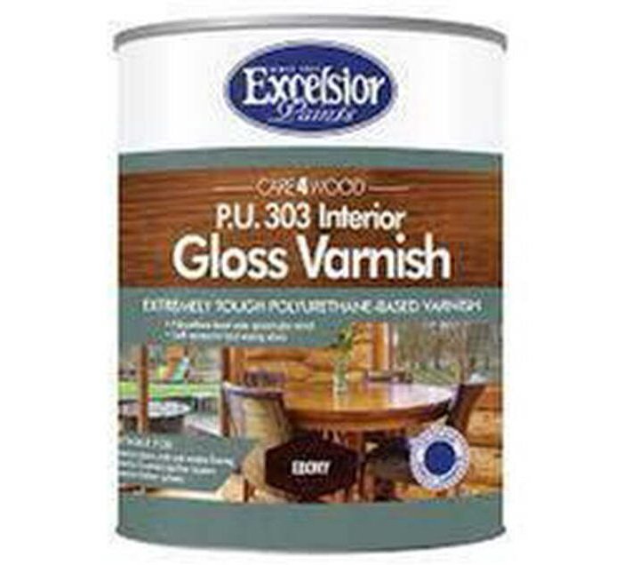 Excelsior P.U 303 Interior Gloss Varnish (Set of 1, Clear) | Makro