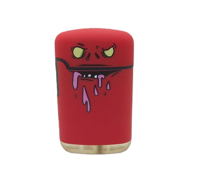 Someone’s in a Makro Zengaz Mega Jet Turbo Flame Lighter Zombie Red Mood