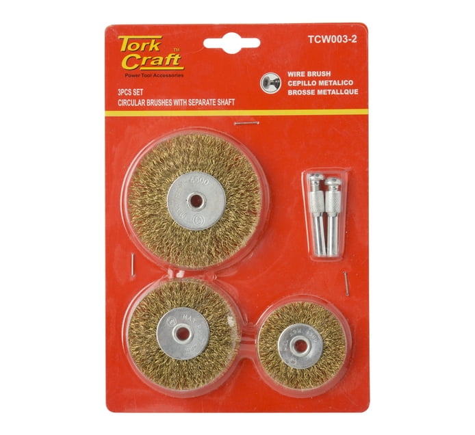 Someone’s in a Makro Tork Craft 3 PC Wire Brush Set Mood