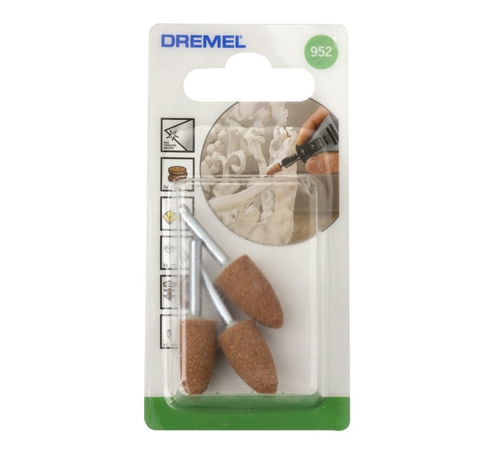 Someone’s in a Makro Dremel 9.5MM Alum Oxide Grind Stone Mood