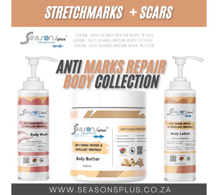 seasonsplus Anti Stretchmarks Body Collection Skin Care Combo () | Makro