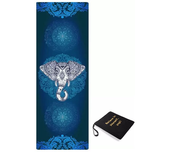 IS Large Microfiber Mat Eco Friendly Suede Yoga Mat Yoga Kit () | Makro