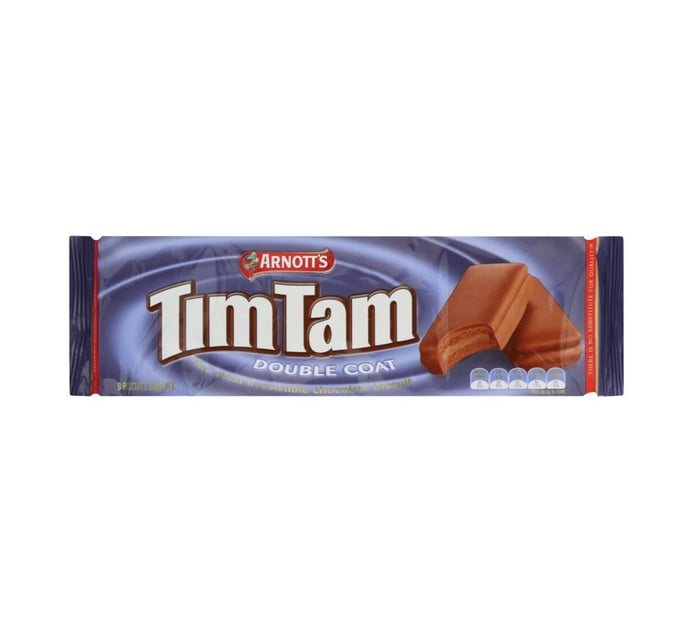 Buy Arnott's Tim Tam Double Coat Chocolate Biscuits 200g in Bulk ...