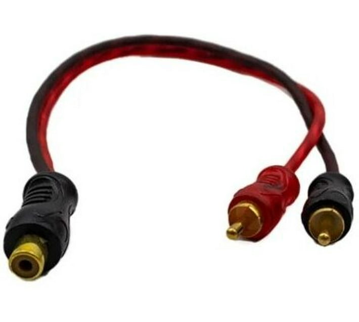 Ice Power RCA Splitter 1F2M Hardwire Kit () | Makro