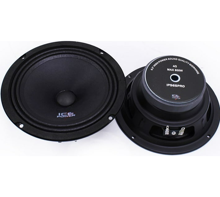Ice Power IPS65PRO Coaxial Door Mounted Round Car Speaker (800 W) | Makro