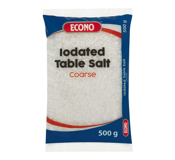 Buy Econo Iodated Table Salt Coarse 500g in Bulk | Makro Business