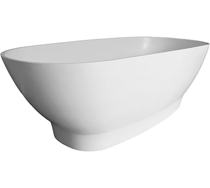 TT Stone Ovale Freestanding Bath (White) | Makro