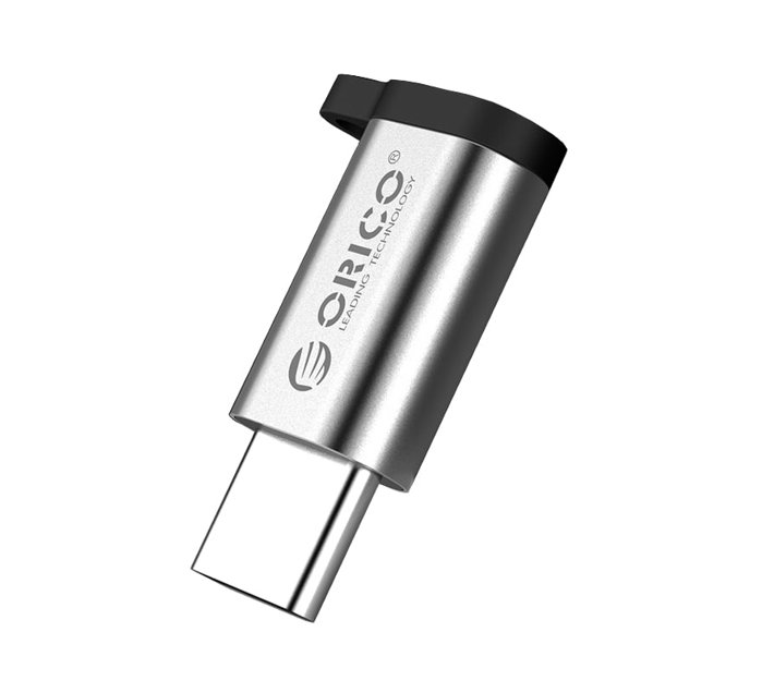 Someone’s in a Makro ORICO USB-C to Micro USB OTG Adapter - Silver Mood