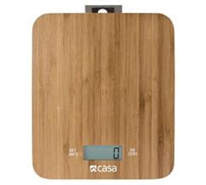 Casa Kitchen-Scale Digital Kitchen Weighing Scale (Brown) | Makro