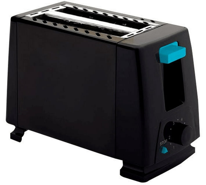 RAF 650 BT 650 W Electric Pop Up Toaster (Black) | Makro
