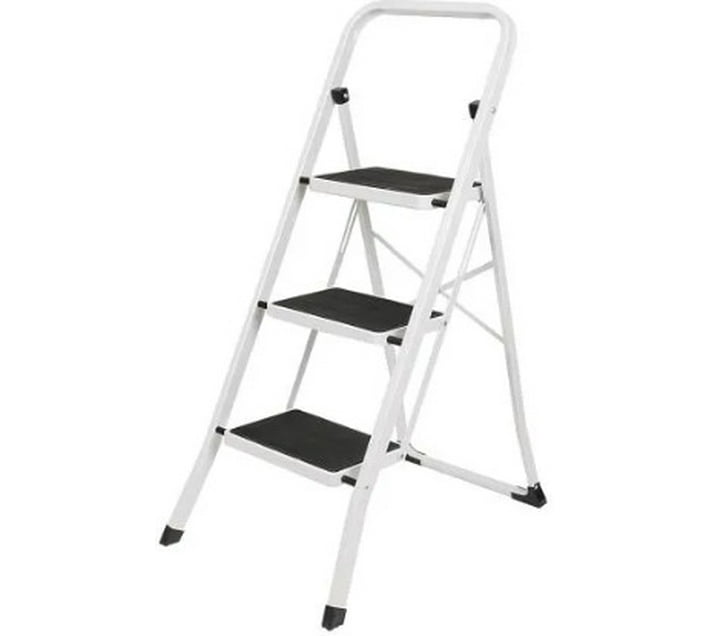 3 Step Ladder Step Ladder Steel Ladder (With Platform, Hand Rail) | Makro