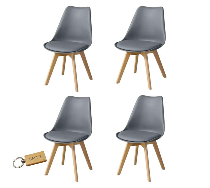 Someones In A Makro Dining Chairs With Cushion Seat Wooden Legs