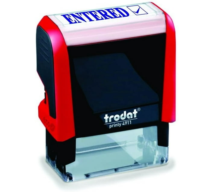 Trodat TRO4911ENTBL Purposed Stamp (Small, Multicolour) | Makro