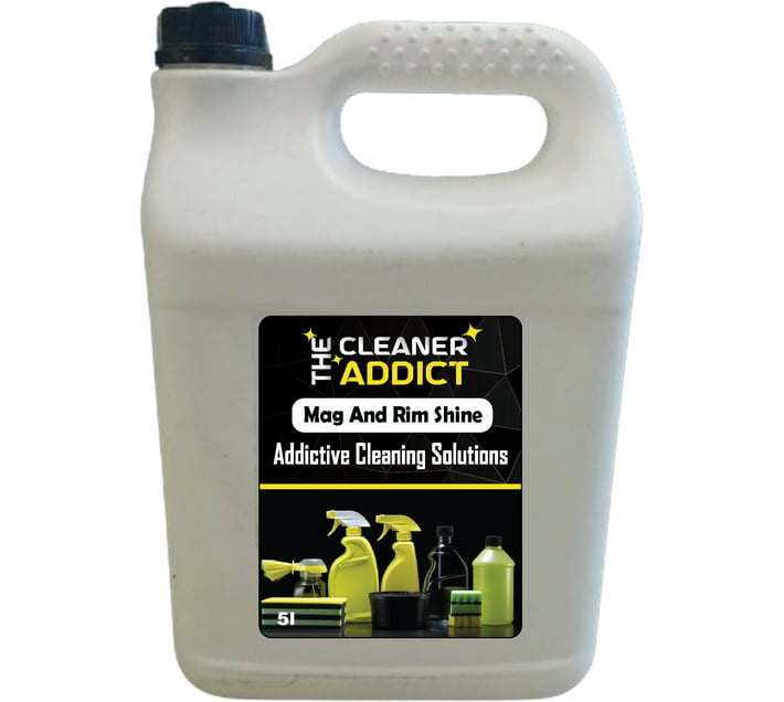 The Cleaner Addict Mag & Rim Shine Cleaner` Liquid Wheel Tire Cleaner ...