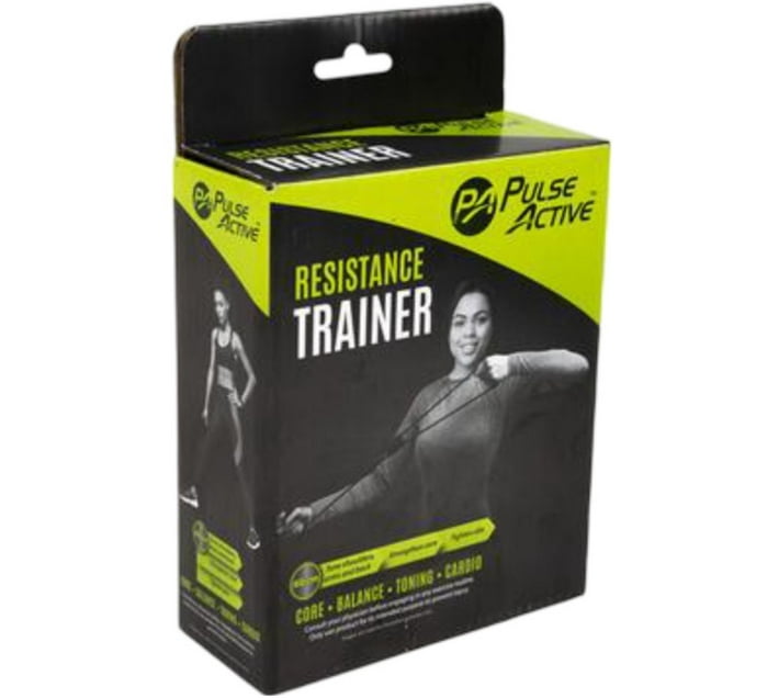 Buy Pulse Active Fitness resistance trainer Resistance Band (Black ...