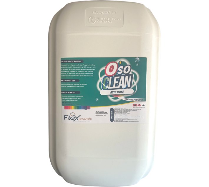 O'SO CLEAN AUTO RINSE Dishwashing Detergent (25 L) | Makro