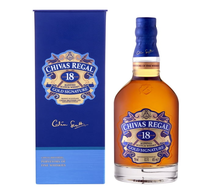 Someone’s in a Makro Chivas Regal Gold Signature Scotch Whisky (1 x 750 ... Someone’s in a Makro Chivas Regal Gold Signature Scotch Whisky (1 x 750 ...