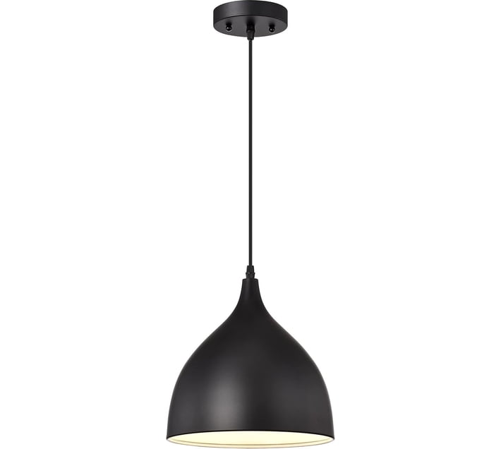 Syntronics 10" Wide Industrial Stainless Steel Ceiling Light Ceiling ...