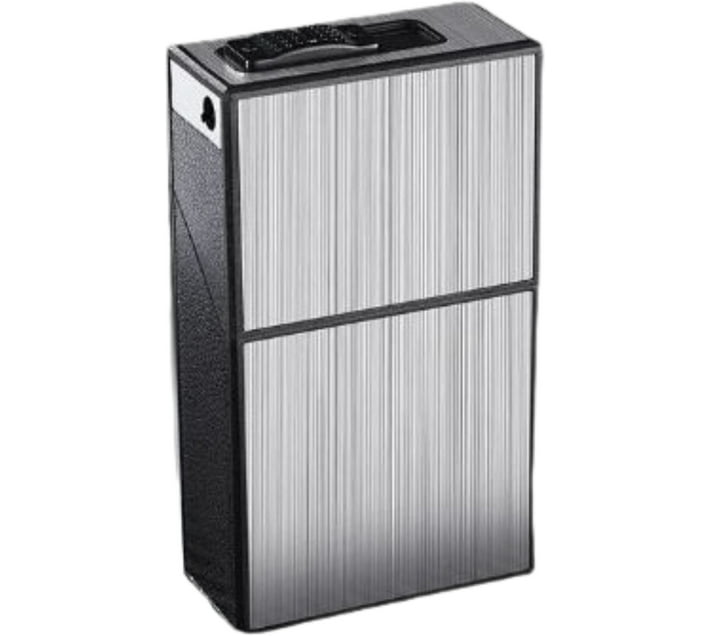 Generic 1831280 Cigarette 20 Pack Case With Rechargeable And Gas Pocket ...