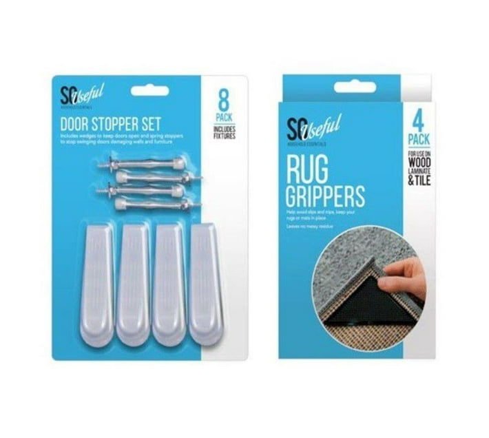 Someone’s in a Makro Door Stopper Set & 4 Rug Grippers Mood