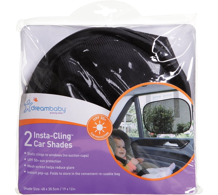 Dreambaby Side Window Sun Shade (Black) | Makro