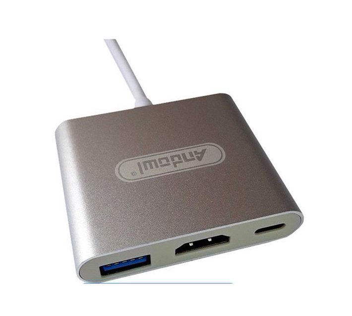 Someone’s in a Makro Andowl 4K USB Type-C to HDMI and USB Adapter Mood