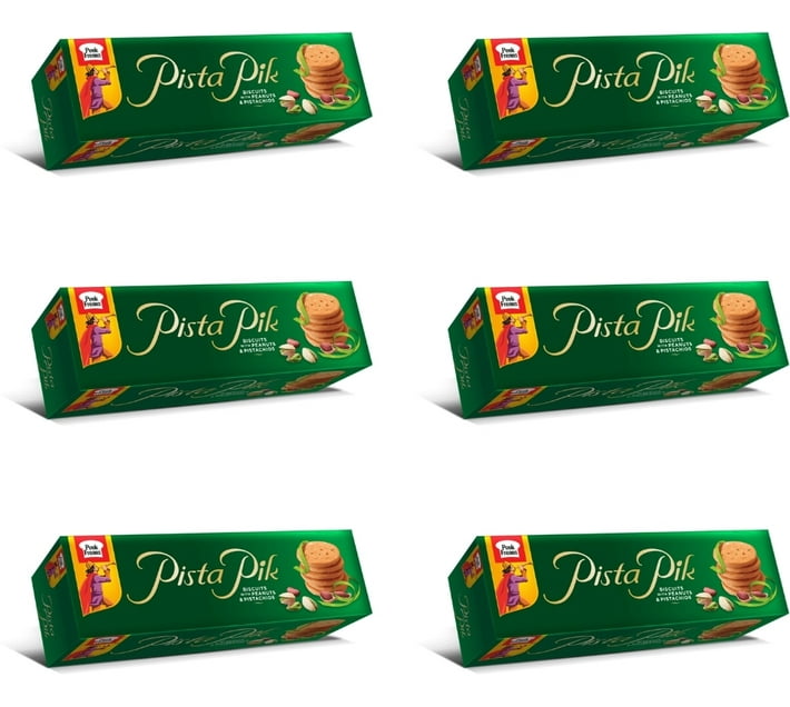 Peak Freans Pista Pik Biscuits Pistachio Biscuit (100 g, Pack of 6) | Makro
