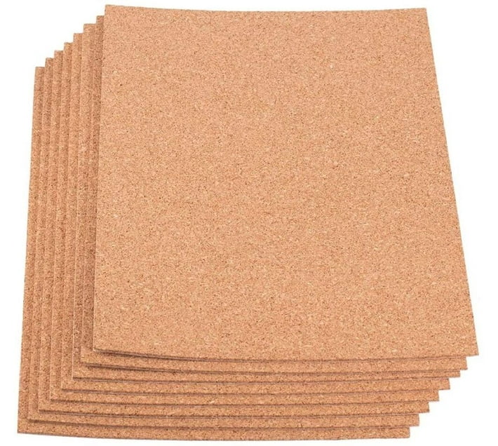 The Good Sport Craft Multifunctional Scrapbooking A4 Cork Paper Sheets ...