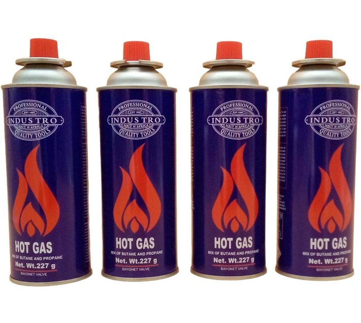 CHW Gas Refill Canister Butane Gas Refill (4 x 69.25 g) | Makro