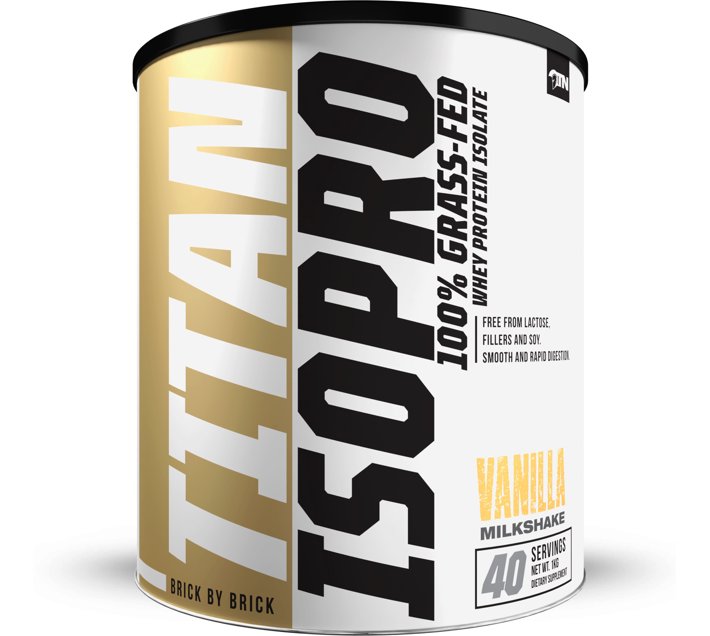 TITAN Nutrition IsoPro 100% Grass-Fed Whey Protein Isolate Whey Protein ...