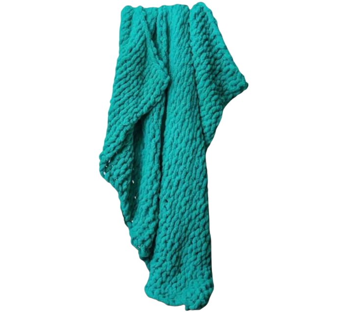 Wardrobenthings Chenille Plain Sofa Cover (Heavy High Quality Teal ...