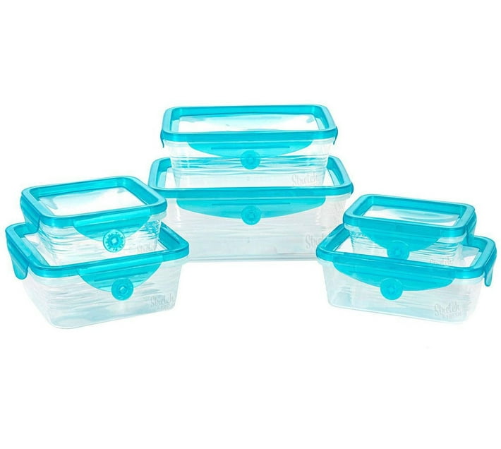 GlenFerti Plastic Utility Container - 4 l (Pack of 6, Blue) | Makro