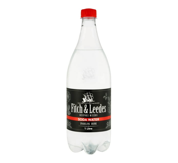 Buy Fitch & Leedes Soda Water Sparkling Drink 1L in Bulk | Makro Business