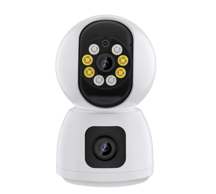 Wifi Smart Indoor Dual Lens(2MP+2MP) Security Camera (DIY Set-up) | Makro