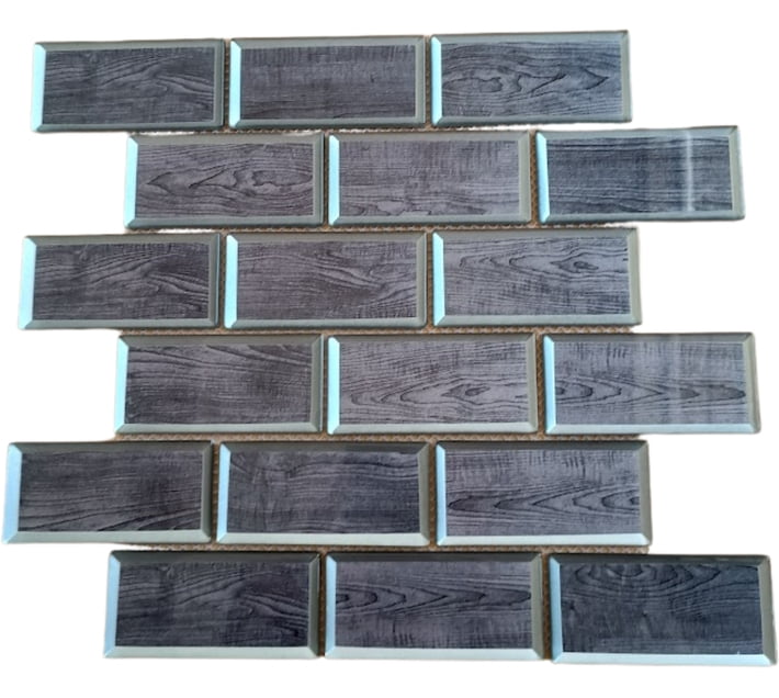 Earthstone 37-MOS-MET5-SVW Glossy Modern (Decorative Tile) | Makro
