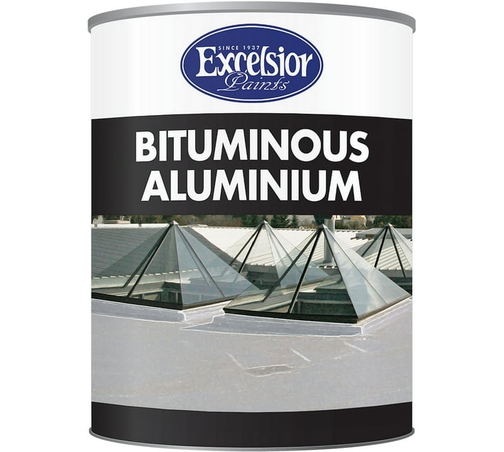 Excelsior Bituminous Aluminium Blue Functional Wall Paint (1 L) | Makro