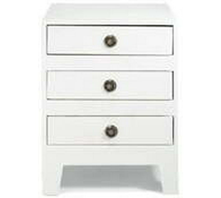 Furnwood Furniture Three Drawer Pedestal Engineered Wood Side Table | Makro