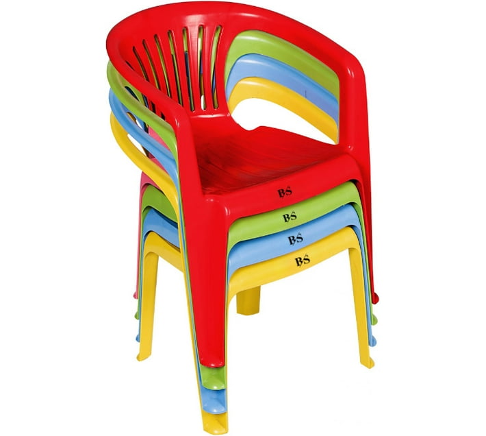 Better Shop 4pcs Colorful Stackable Kids Chair - Durable and ...