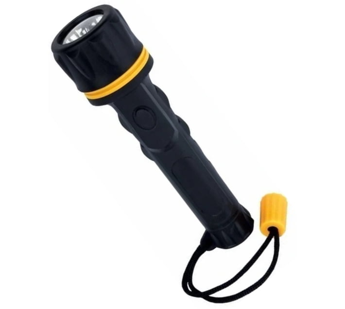 Generic Tracer Pocket Torch (Black, 12 cm, Rechargeable) | Makro
