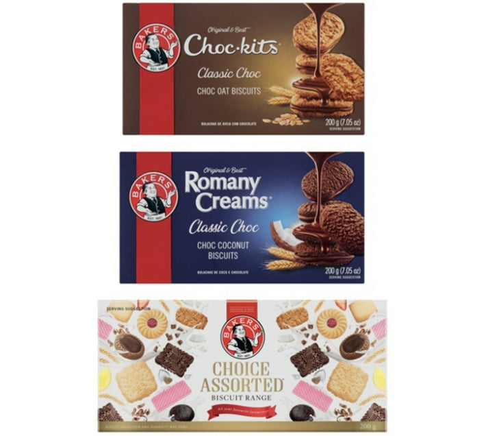 Bakers Tea Time Combo-Chock Kits Edible Combo (3) | Makro