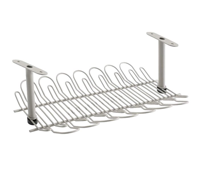 Someone’s in a Makro Home Office Under Table Cable Storage Rack (36cm ...