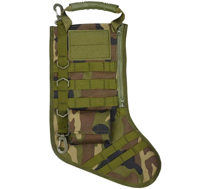 Generic Tactical MOLLE Christmas Stocking Pouch 40.5 ml Backpack (Green ...