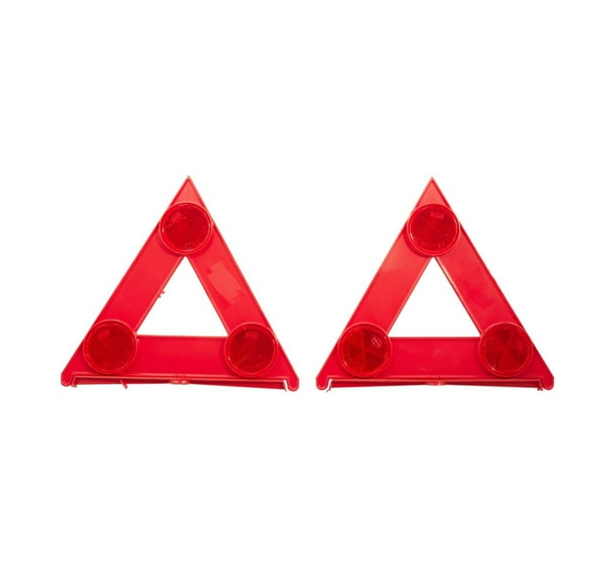 Moto-quip 2 Piece Warning Triangles Universal | Makro